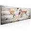 Amazon.de: decomonkey Bilder Weltkarte 150x50 cm XXL 1 Teilig Leinwandbilder Bild auf Leinwand ...