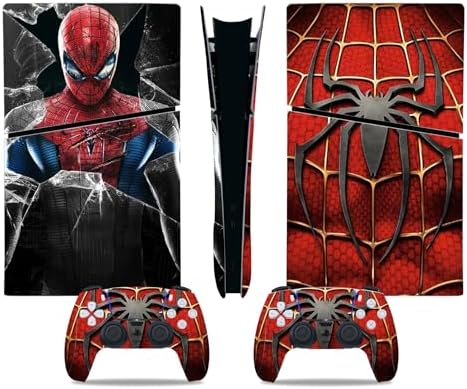 Amazon.com: Intustru Vinyl Skin for PS5 Slim Digital Edition, Console ...