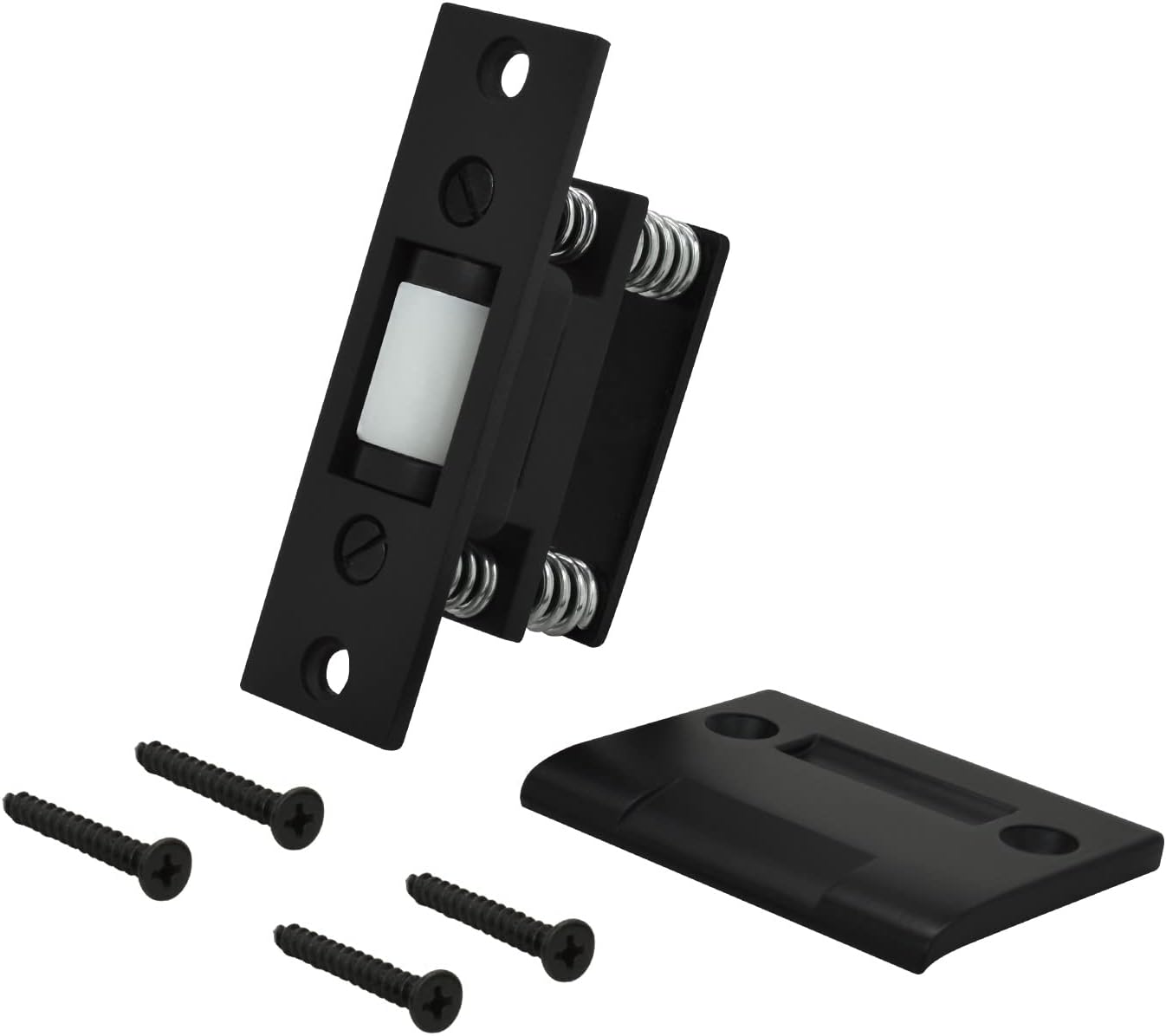 Nuk3y Heavy Duty Adjustable Solid Brass Roller Catch w/Full Lip Strike ...