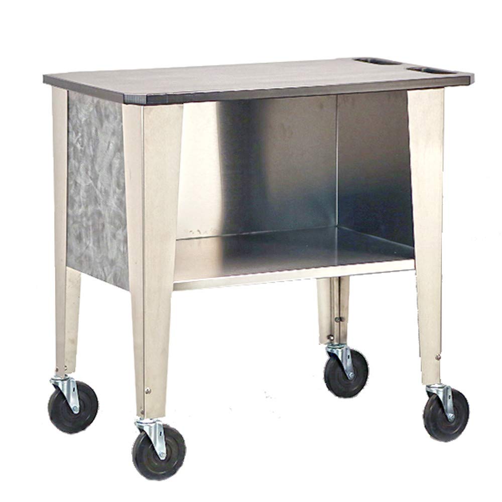 Lakeside 39105 Tableside Prep/Serving Cart/Guacamole Cart for Front of ...