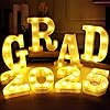 Amazon.com: BainGesk Graduation Decorations Class of 2025, 8 LED ...