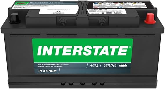 Amazon.com: Interstate Batteries Automotive Battery 12V 100Ah (Group ...