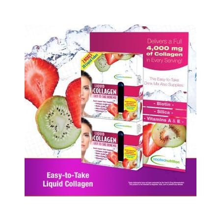 Amazon.com: Applied Nutrition Liquid Collagen Skin Revitalization 10 ...