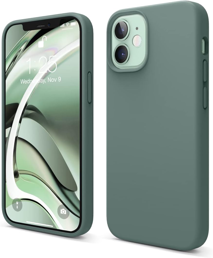 elago Liquid Silicone Case Kompatibel mit iPhone 12 Mini Hülle (5,4 ...