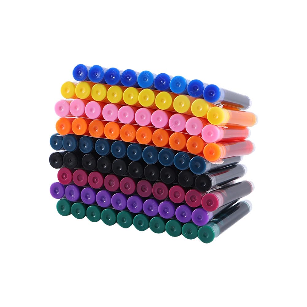 Amazon.com : 90 Pcs Fountain Pen Ink Cartridges Refill Fountain Pen ...