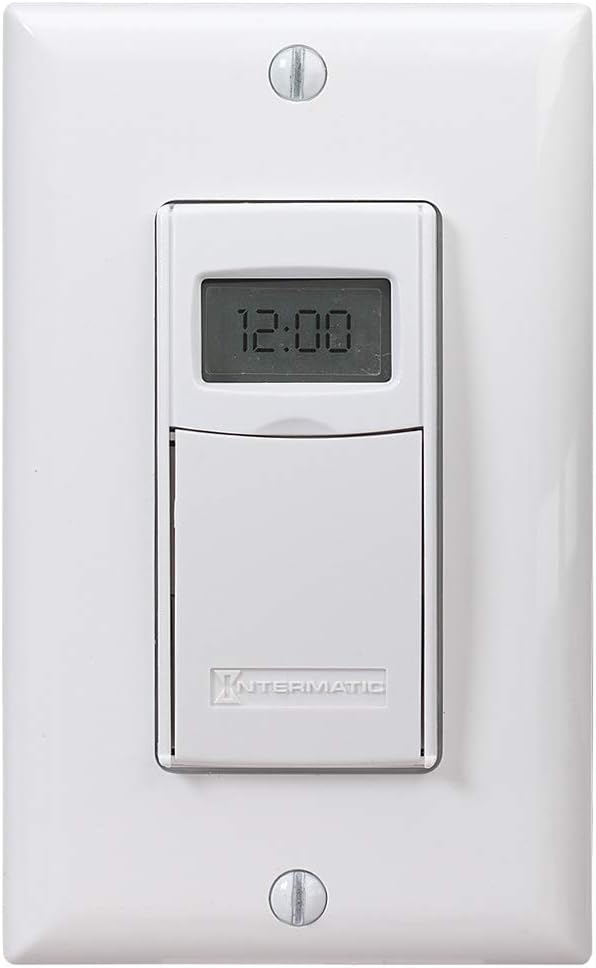 Intermatic ST700W Ascend 7-Day in-Wall Programmable Timer - Automatic ...