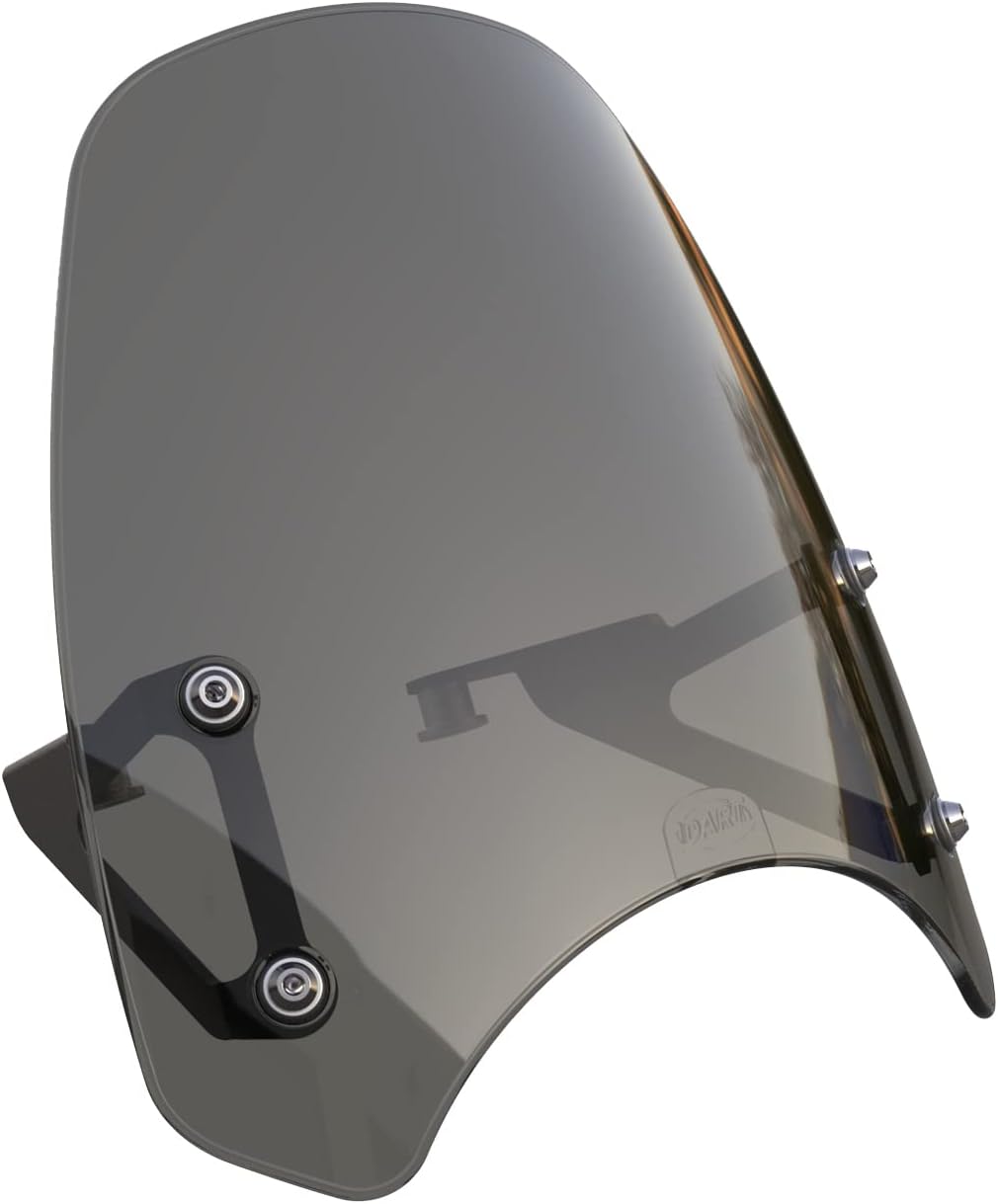 Dart Classic Flyscreen (Smoke Grey) Motorcycle Windshield compatible ...
