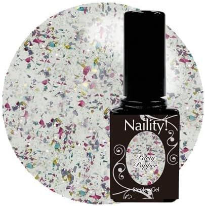 Amazon.co.jp：Naility! ステップレスジェル 460 パーティーポッパー 7g 【ネイリティー/ソークオフ/カラージェル/セルフネイル/国産/ジェルネイル/ネイル用品】：ビューティー