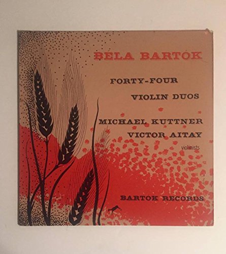 Rare 1931 Bela Bartok 44 Violin Duos Michael Kuttner & Victor Aitay ...