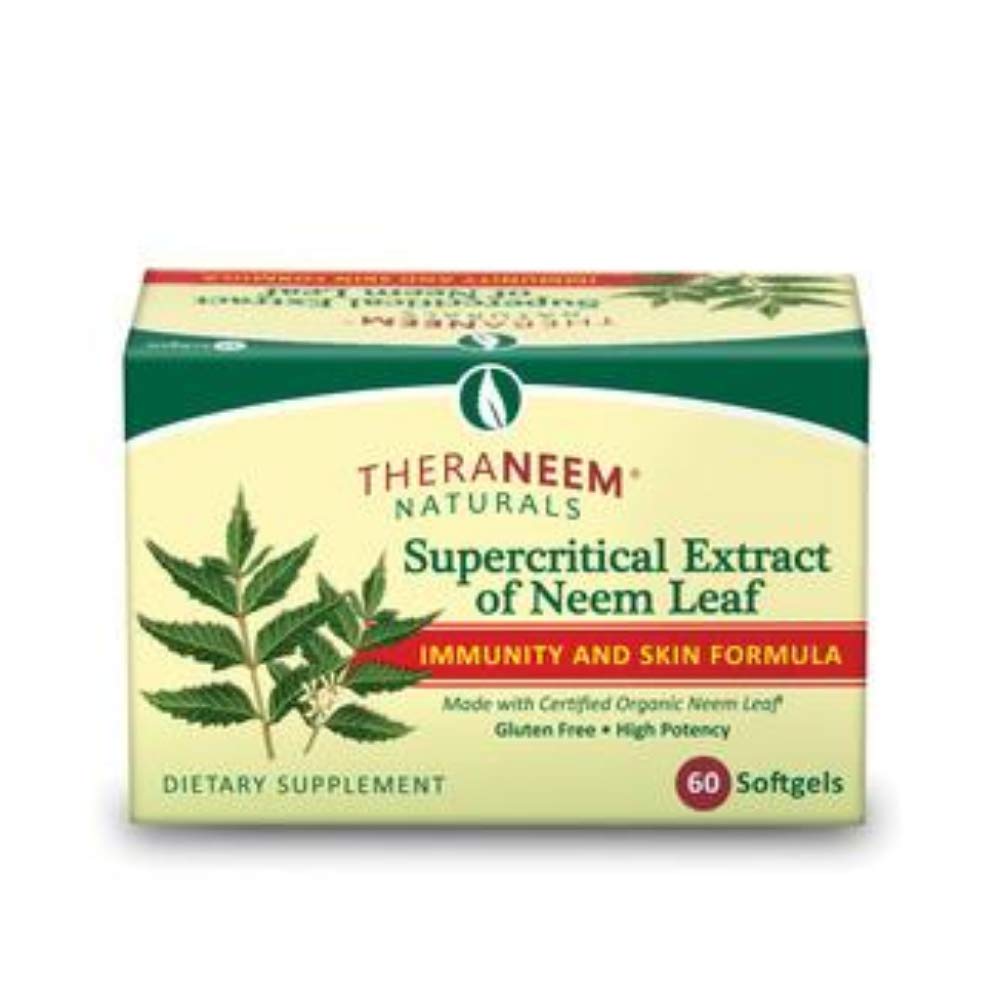 Theraneem Supercritical Neem Gel Capsules - 60 Count | Buy Now with ...