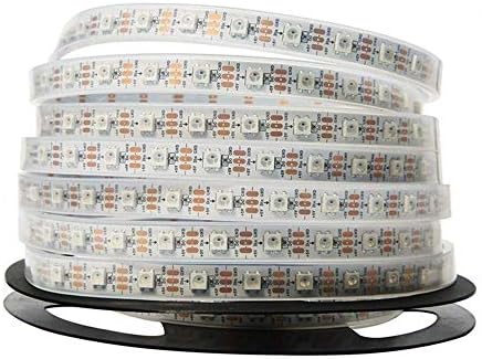 NooElec 1m 60 Pixel Adressierbar 24-Bit RGB LED Streifen, 5V, IP68 ...