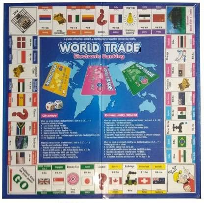 Buy Ixora Amazing World Trade Business Board Game Set for Kids ...