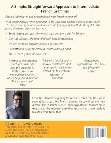 Snapklik.com : French Grammar For Intermediate Level: The Most Complete ...