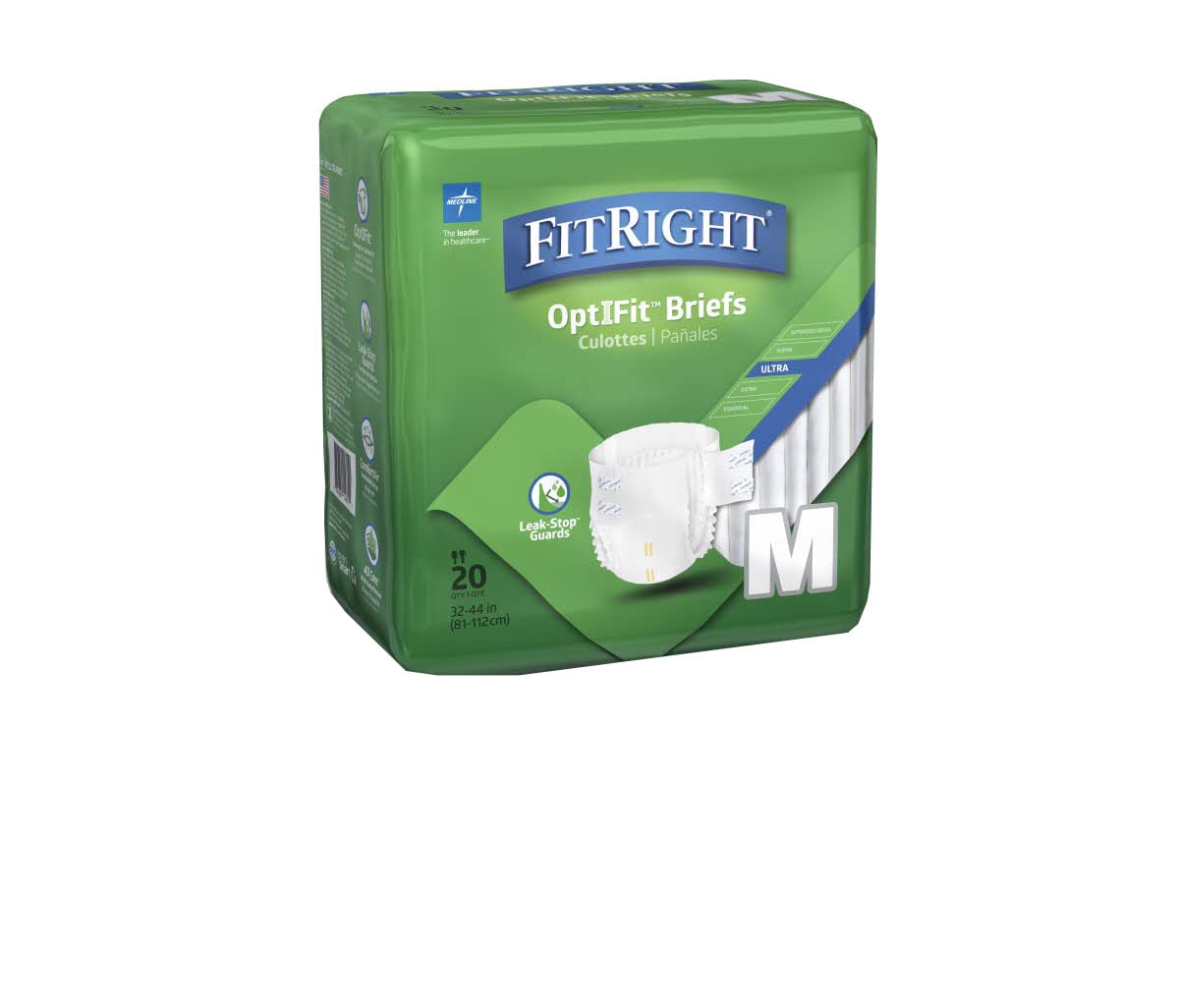 Snapklik.com : FitRight OptiFit Ultra Adult Briefs, Incontinence Diapers