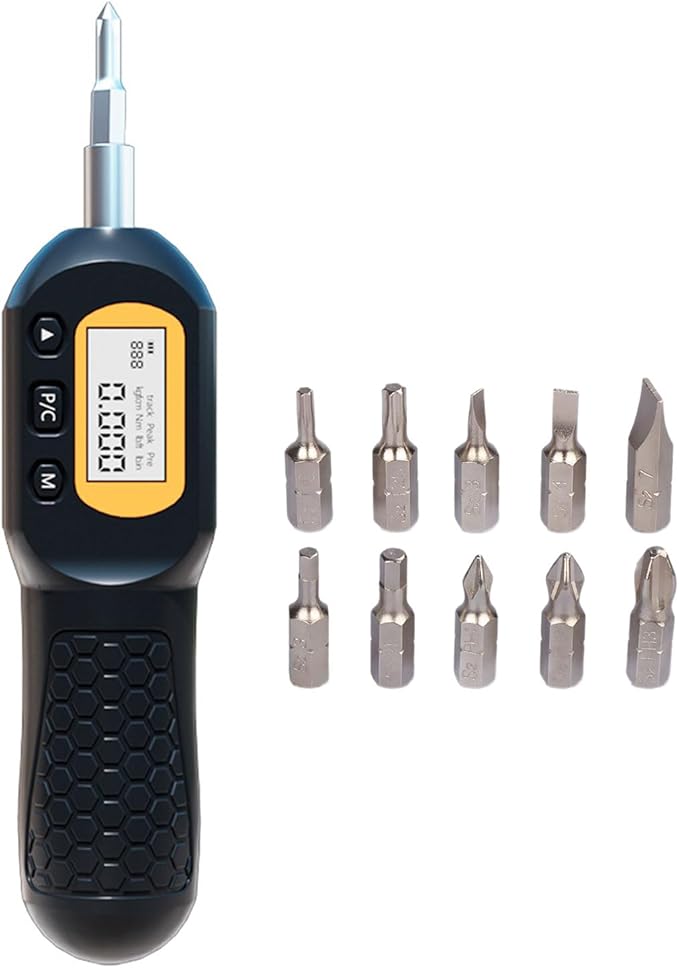 Industrial Grade Torque Driver, Digital Measurement System, ABS Solid ...