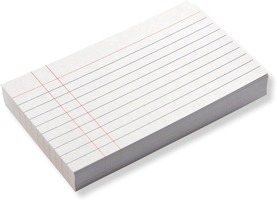 Amazon.com : Levenger Vintage Library Catalog Cards (set of 50) - 3 x 5 ...