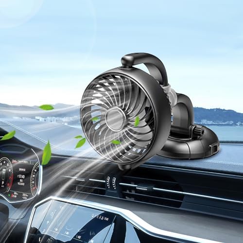 Amazon.com: TriPole Car Fan USB Powered - Powerful 3 Speed, Portable ...