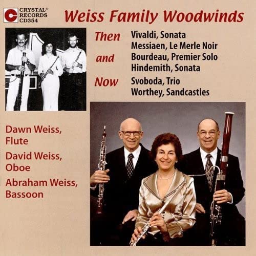 Weiss Family Woodwinds, Dawn Weiss, Flute, David Weiss, Oboe, Abraham ...