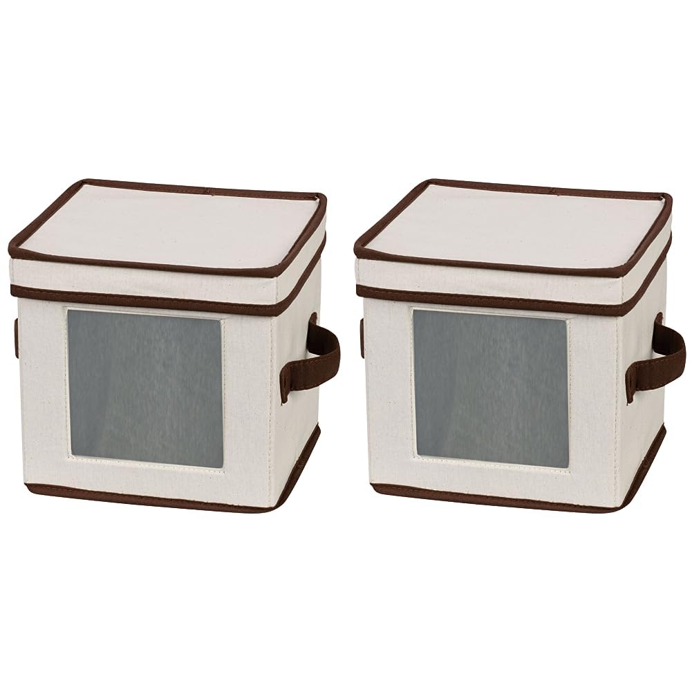 Amazon.com: Household Essentials 534 Dinnerware Storage Box with Lid ...