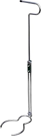 Acclaim Heavy Duty Chrome Metal Folding Base Telescopic Handle Jack ...