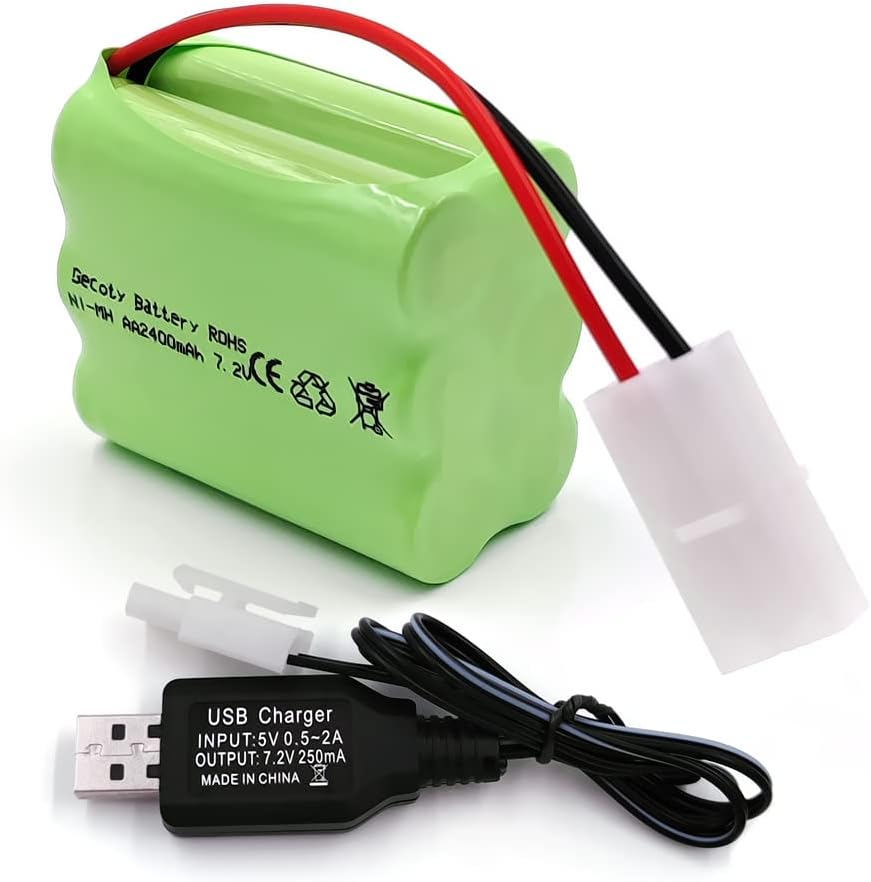 Amazon.com: GEILIENERGY 7.2V RC Battery Pack(1 Pack) 3800mAh High ...