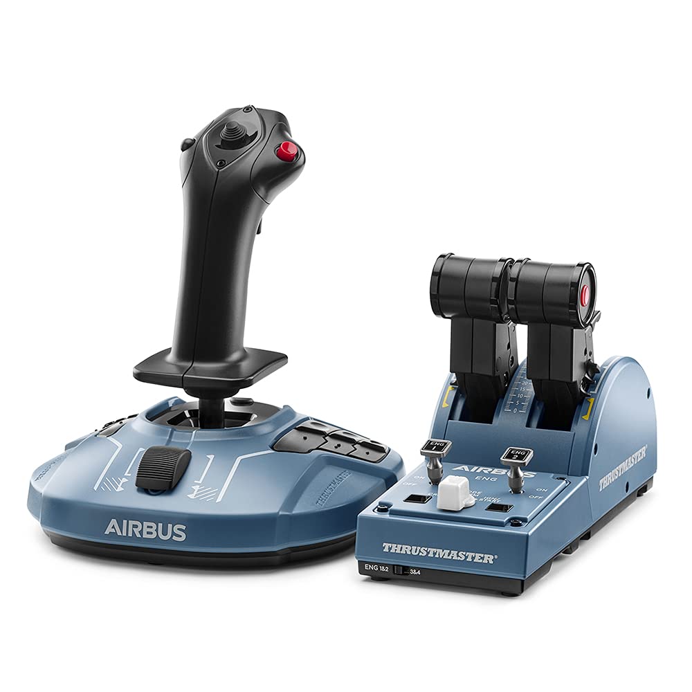 Thrustmaster TCA Officer Pack Airbus Edition: Ergonomic replicas of the ...