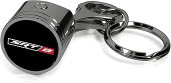 Amazon.com: iPick Image for Dodge SRT-8 Logo Black-Chrome Finish Engine ...
