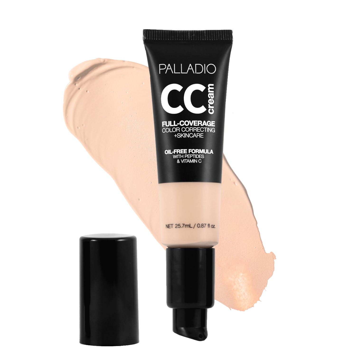 Amazon.com: Palladio Full-Coverage Color Correction CC Cream, Oil-Free ...
