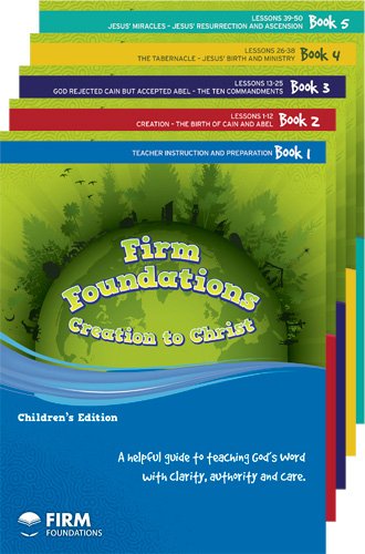 Children's Firm Foundations Complete Set (Firm Foundations: Creation to ...