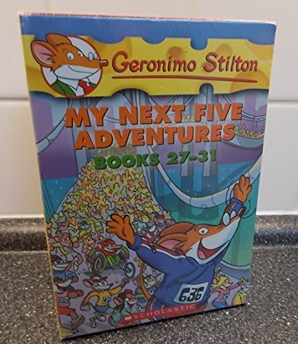 Geronimo Stilton 5 book set (#27 - #31) My next five adventures books ...