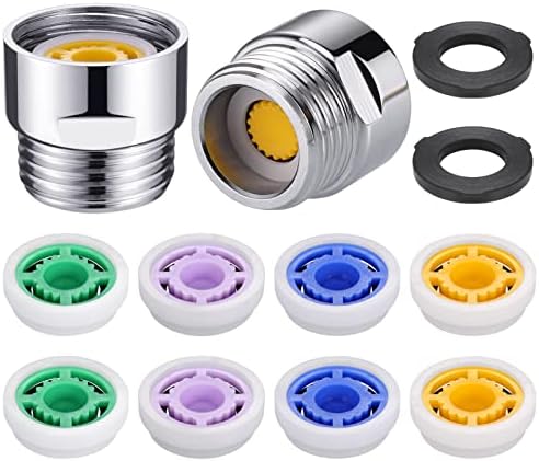 Zocipro 2Pack Shower Flow Restrictor, Shower Flow Reducer Limiter Set 1 ...