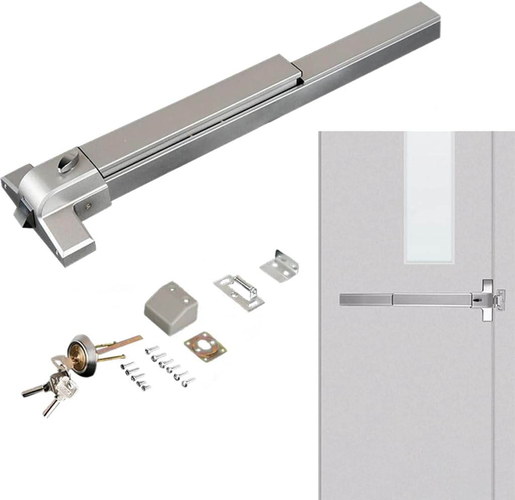 Amazon.com: Push Bar Panic Exit Device,Stainless Steel Commercial Panic ...