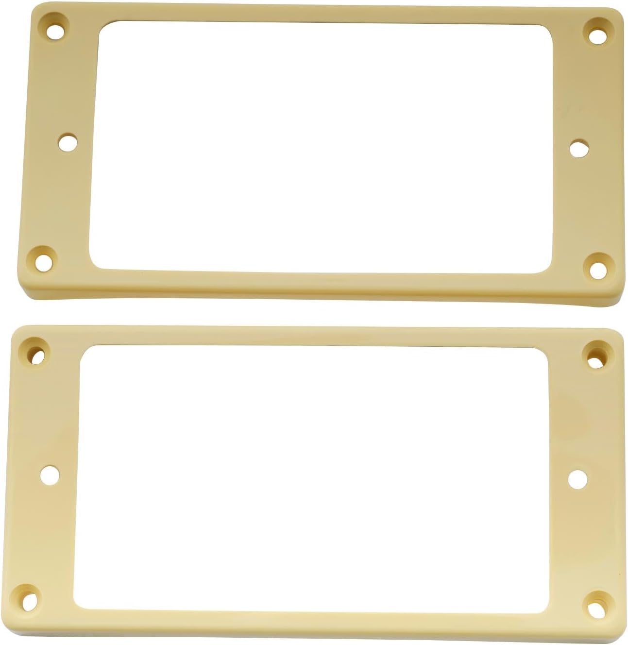 Amazon.com: Musiclily Pro Plastic Curved Bottom Humbucker Pickup Rings ...