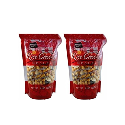 Amazon.com: Trader Joe's Rice Crackers Medley 8 oz. (8 oz. - 2 bags ...