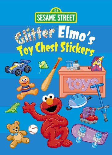 Glitter Sesame Street Elmo's Toy Chest Stickers: Amazon.co.uk: Sesame ...