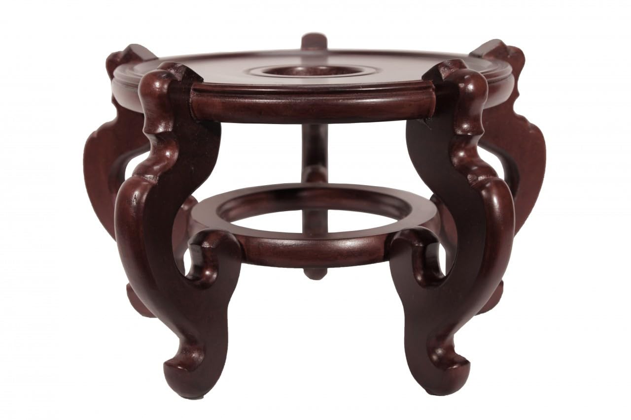 Amazon.com: Oriental Rosewood Fish Bowl Stand (11.5" W X 9.25" H ...