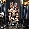 Amazon.com: NiHome 3-Tier Clear Acrylic Champagne Tower with String ...