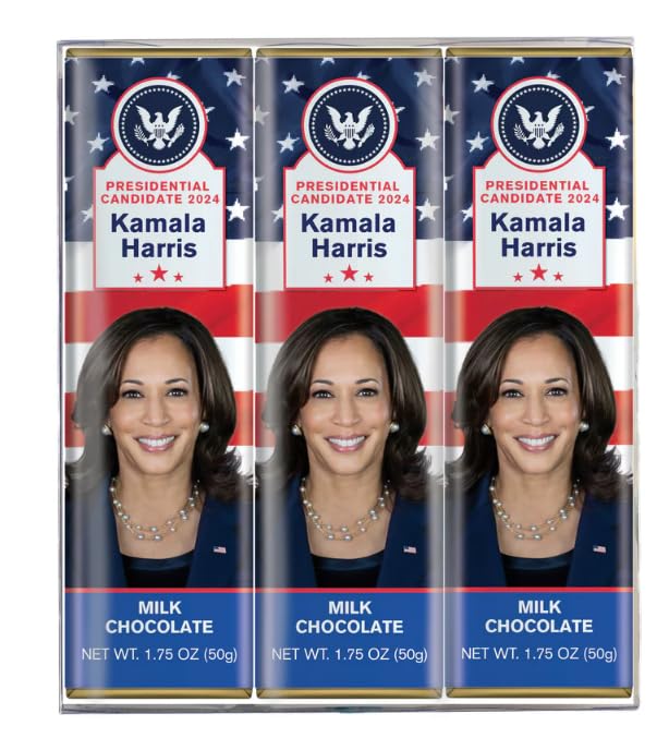 Amazon.com: Kamala Harris Milk Chocolate Bar - 2024 Presidential ...