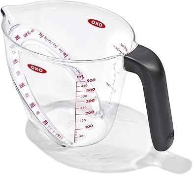 OXO 1050587V4UK Good Grips Angled Measuring Jug-500 ml, 500 ml : Amazon ...