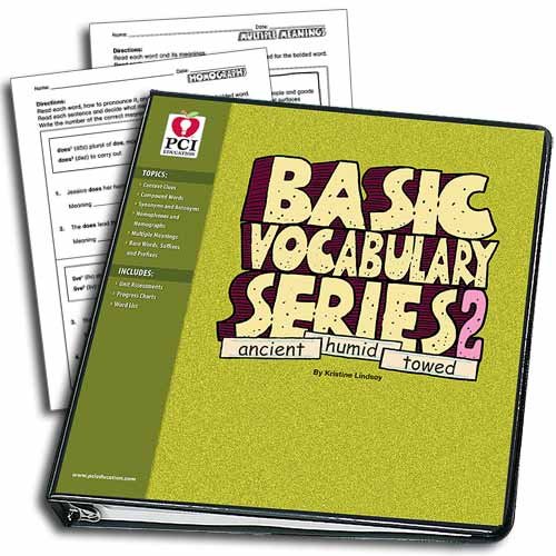 BASIC VOCABULARY SERIES BINDER 2: Kristine Lindsay: 0749844007232 ...