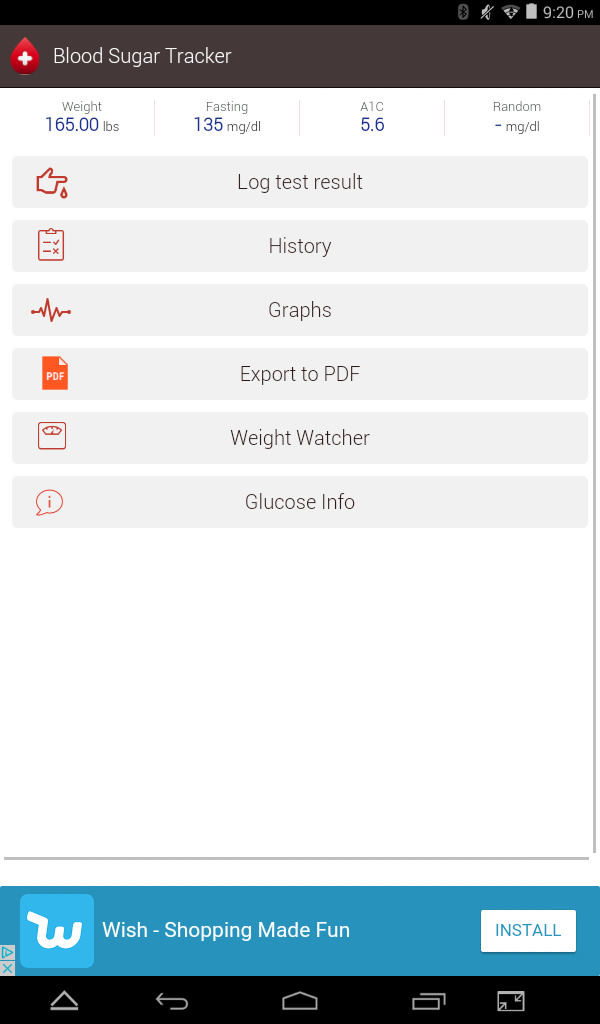 Blood sugar tracker & Monitor - App on Amazon Appstore