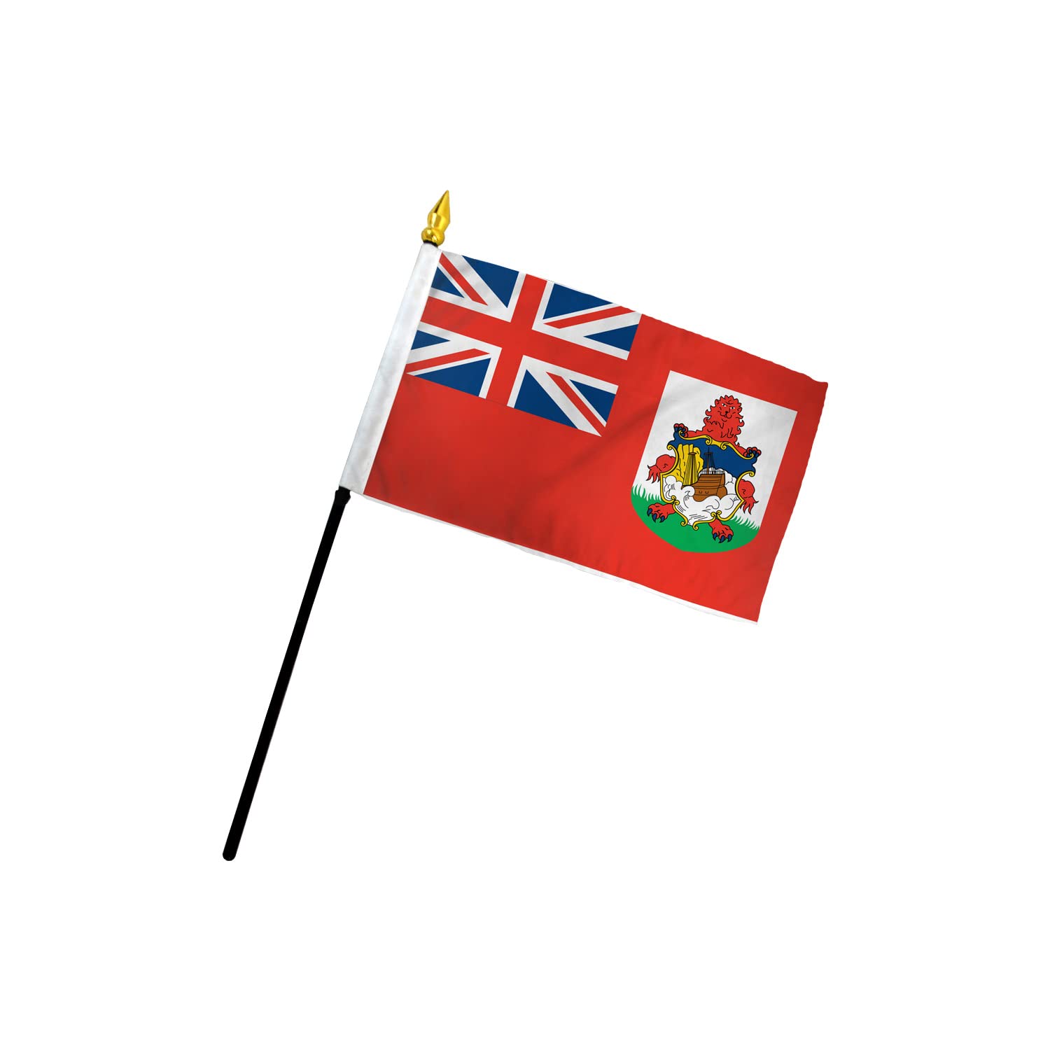 Amazon.com : Bermuda 4x6in Stick Flag - 1 dozen pack : Patio, Lawn & Garden