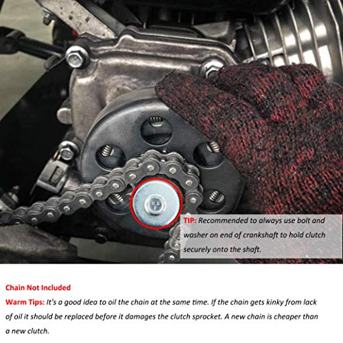 Snapklik.com : Centrifugal Clutch 5/8 Bore 12 Tooth Go Kart Clutch For ...