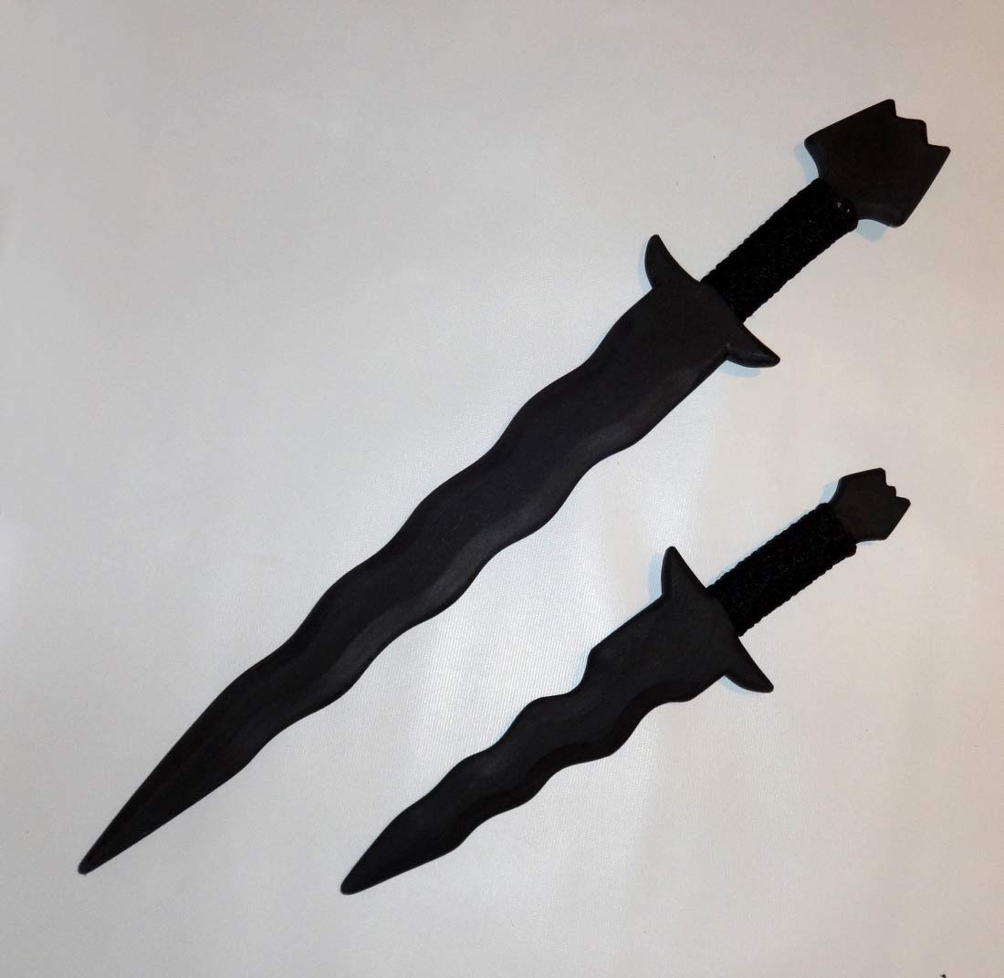 Buy Philippine Kris Practice Training Filipino Kali Blade Ronin Set ...