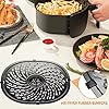 Amazon.com: Air Fryer Grill Pan for PowerXL Vortex 7 QT Air Fryer, Oval Nonstick 10.1''*9.3 ...