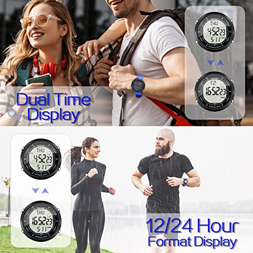 10 ATM Water Resistant Sports Watch for Swimming and Diving, with ...