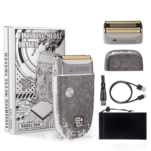 Bestauty Foil Shavers for Men Barber, Upgraded Three-Blade Foil Razor ...