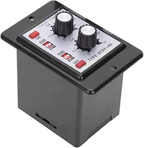 Amazon.com: Twin Timer Relay, On Off Knob Control Time Switch Short Period Repeat Cycle ...