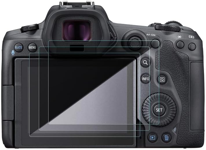 FCS DSLR Camera Screen Protector for Canon EOS R5, 3 Pcs | Crystal ...
