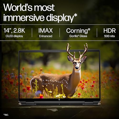 HP Spectre x360, Intel Evo Core Ultra 7 155H, Built-in AI, 14-inch (35. ...